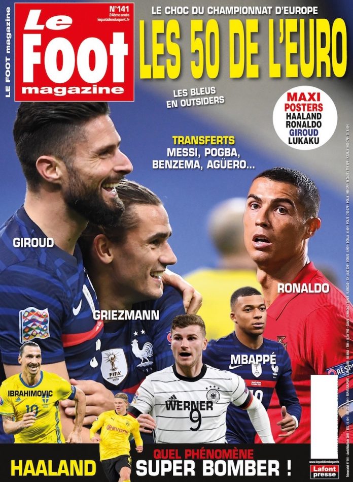 Les 50 qui vont faire l'Euro sont dans Le Foot Magazine