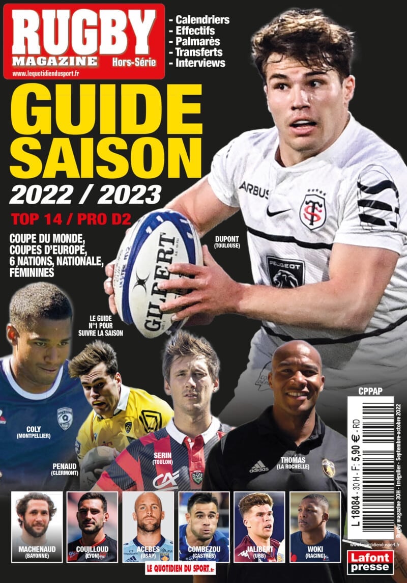 Il est sorti ! Le guide 2022/2023 de Rugby magazine