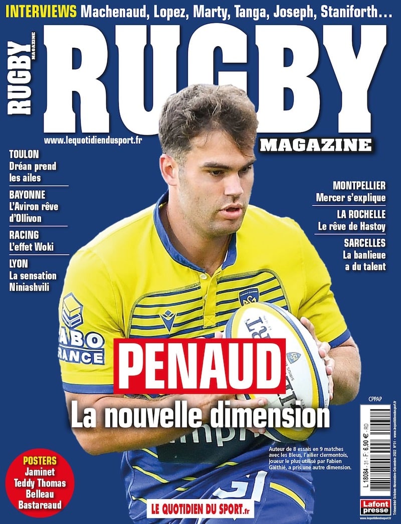 Ne manquez pas Rugby Magazine avec Jaminet, Mercer, Staniforth et ...