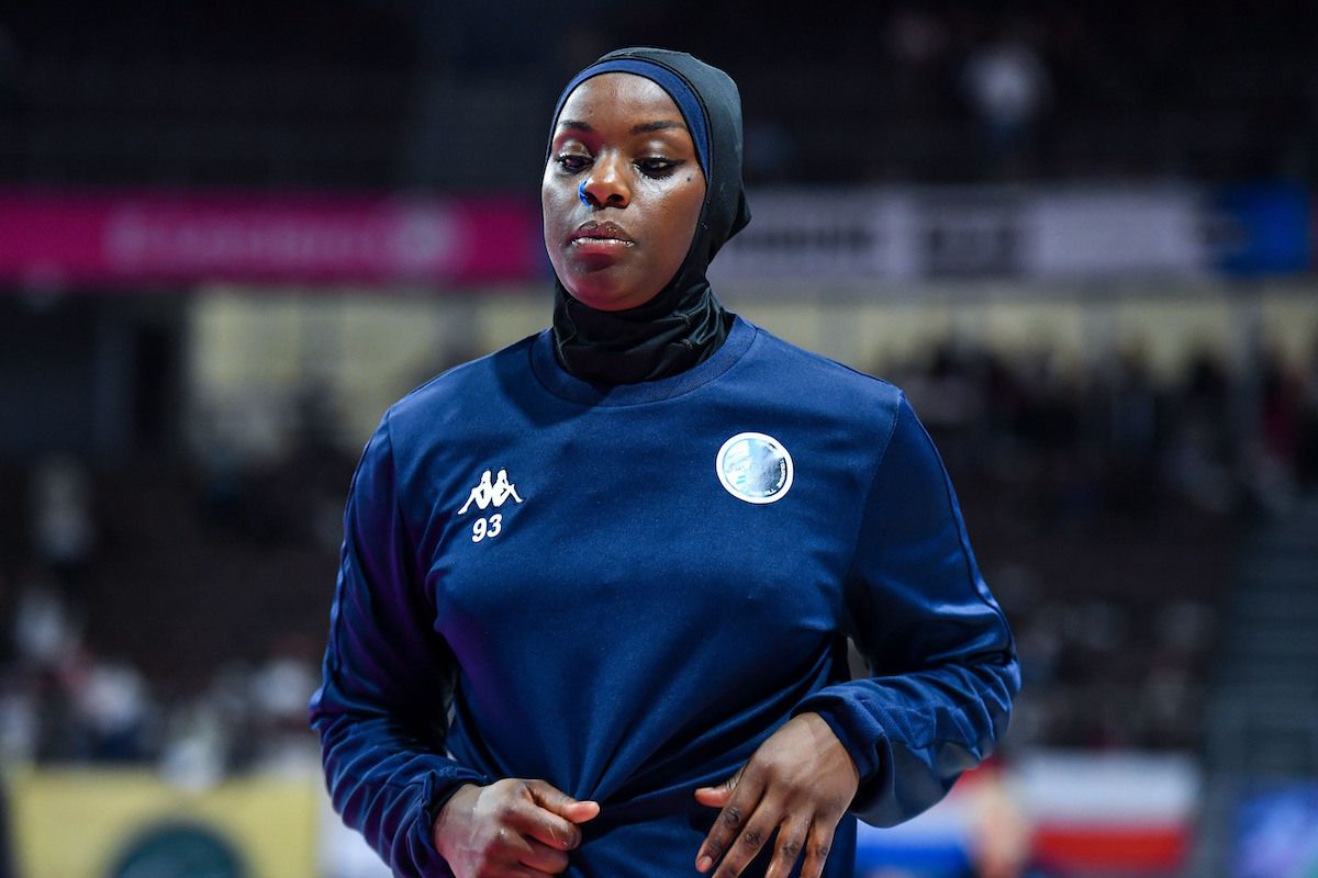 Karichma Ekoh (Erice, Italie) : « Je porte le voile et je joue avec, c'est personnel...