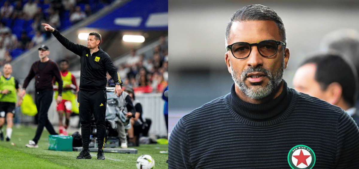 Pierre Sage (OL) et Habib Beye (Red Star), les deux côtés du miroir